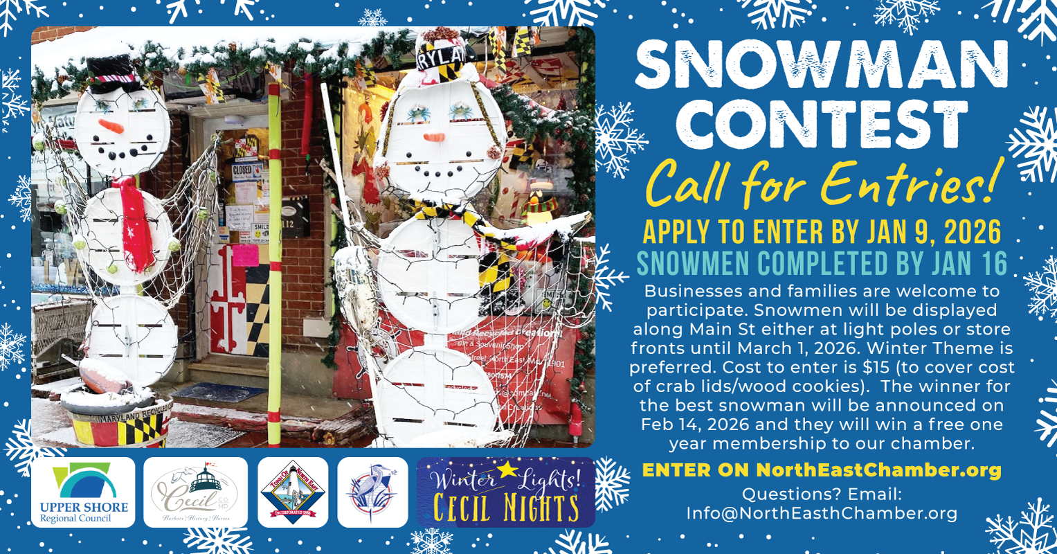 Snowman Contest 2026 - Call for Entries - North East Chamber of Commerce